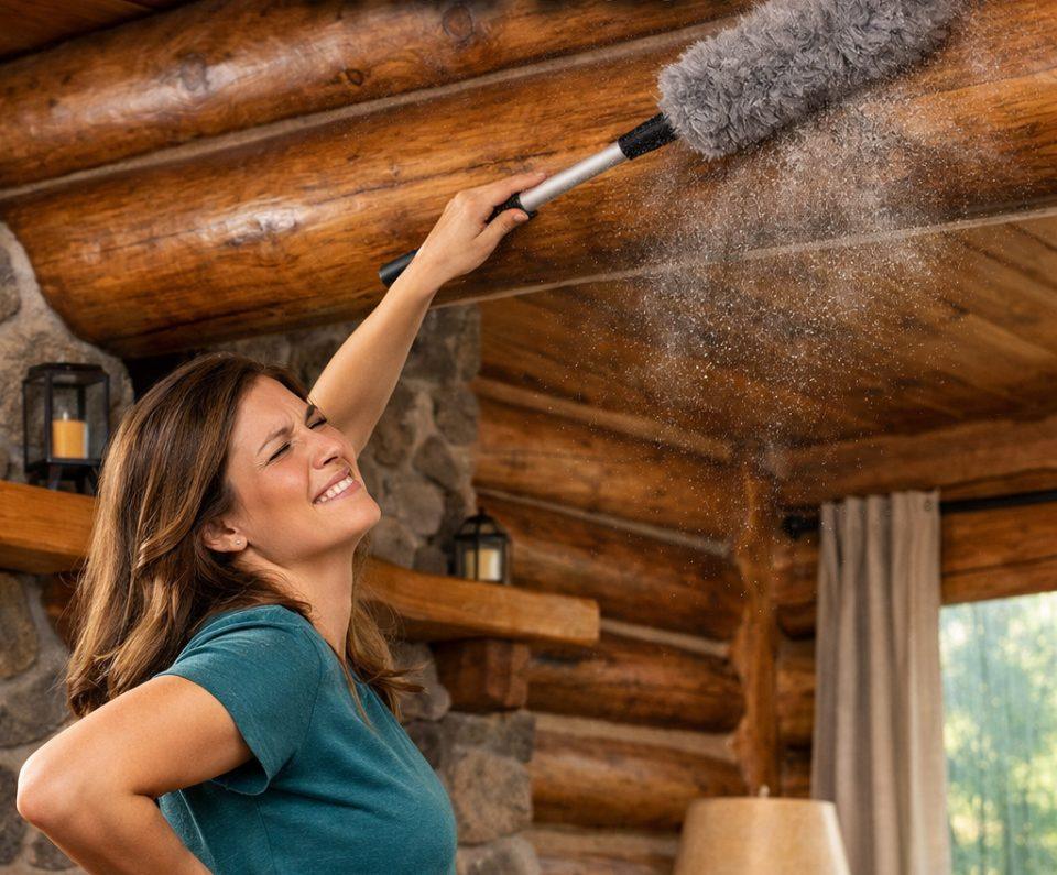 Minimize The Fight With Dust! - Perma-Chink Systems