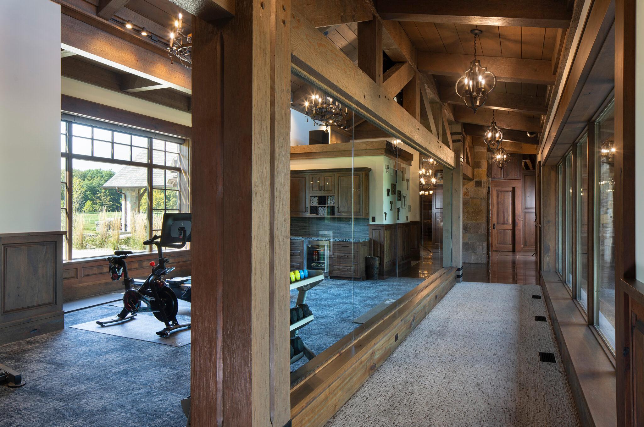 Magnificent Timber Frame Home - Perma Chink Systems