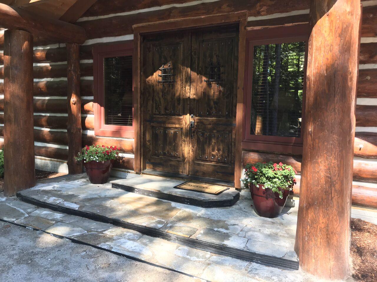 The Ultimate DIY Project - A Michigan Log Home - Perma Chink Systems