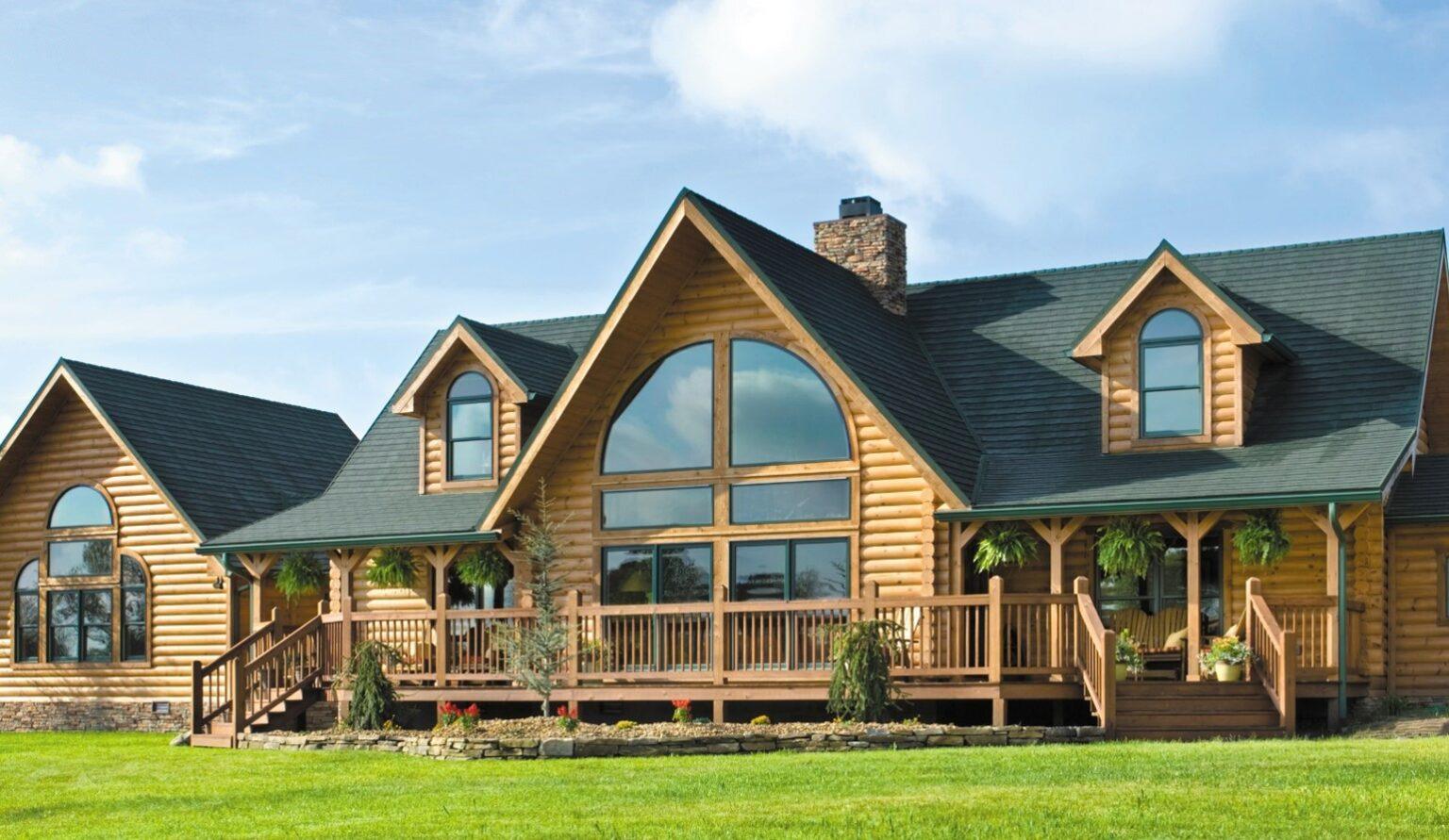 When Is It Time to Re-Stain Your Log Home? - Perma-Chink Systems